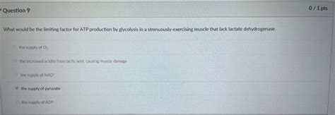 Solved The Last Step Of Glycolysis Converts