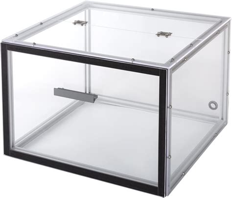 Acrylic Cnc Enclosure 510 X 455 X 335 Mm Enhanced Protection Dustproof Cleaning Noise