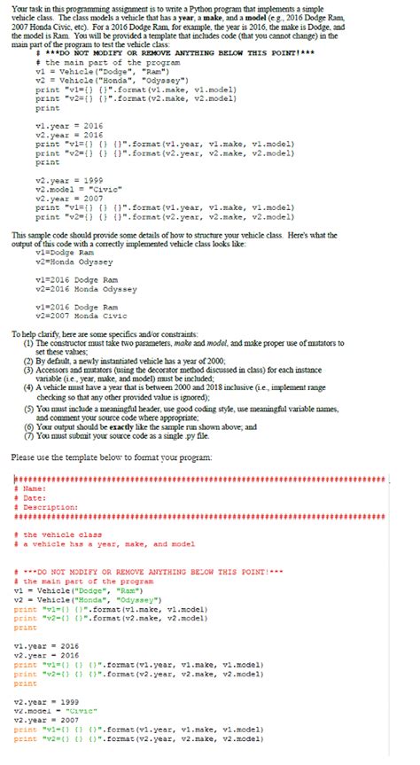 Solved Your Task In This Programming Assignment Is To Write