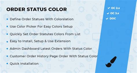 Opencart Order Status Color