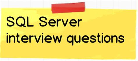 Sql Server Interview Questions And Answers Difference Between Truncate Vs Delete Pdf