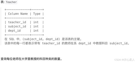 Leetcode Sql基础50题leetcode Sql 50 Csdn博客