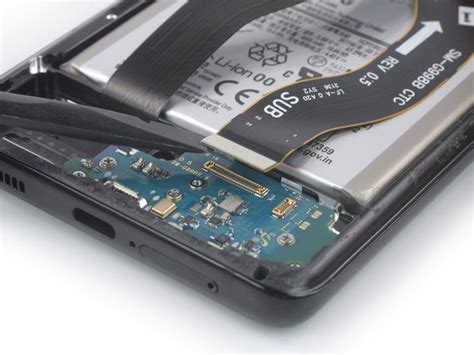 Замена порта зарядки USB-C и дочерней платы Samsung Galaxy S21 Ultra - HD01