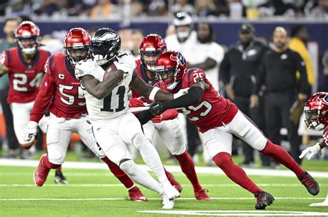 Eagles Vs Texans Week 9 Houston Snap Counts Battle Red Blog