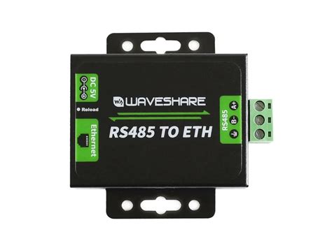 Waveshare RS To Ethernet Converter High Stability Upgradable Cortex M Processor V Power