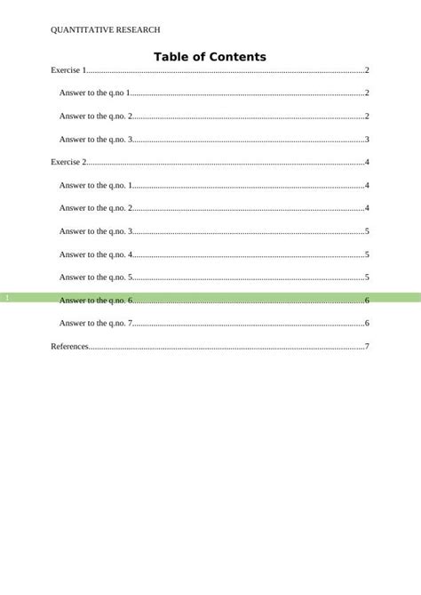 Quantitative Research Anova T Tests Statistical Tests