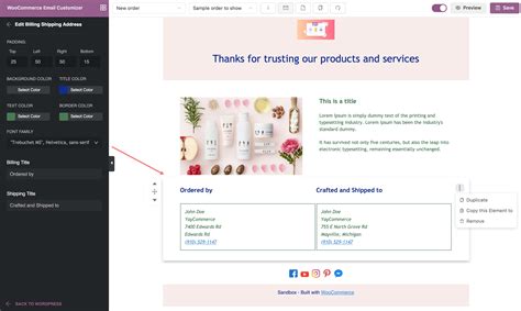 email customizer for woocommerce woocommerce marketplace