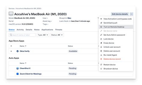 Turn On Remote Desktop
