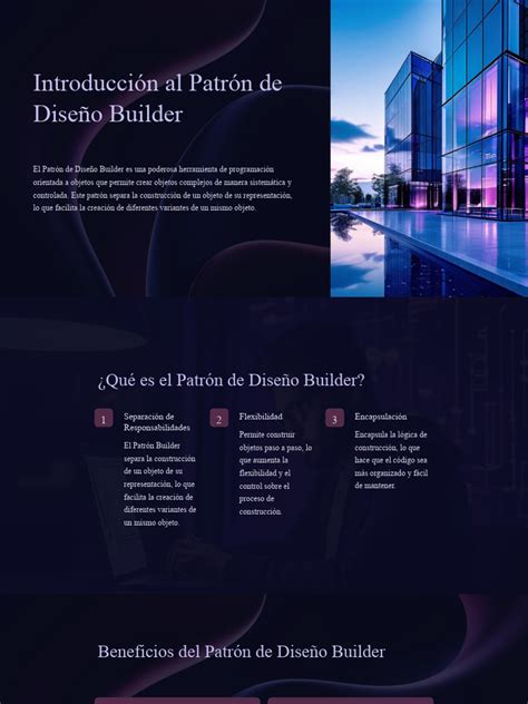 Patron De Diseno Builder S Pdf Objeto Informática Java