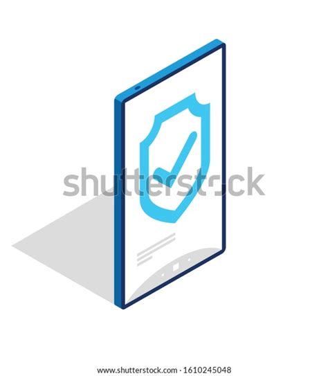 Electronic Data Protection Cyber Security Vector Stock Vector Royalty