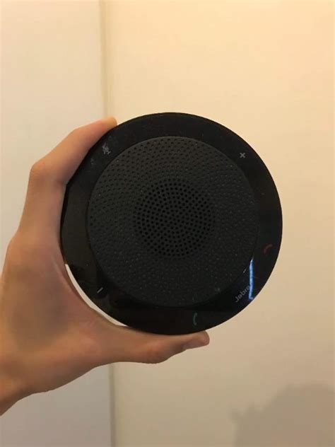 Jabra Speak PHS U USB Speakerphone For Skype And Other VoIP Calls Black Audio Portable