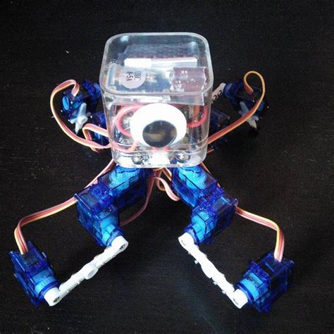 µKubik quadruped robot Hackaday io
