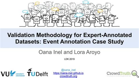 ldk2019 validation methodology for expert annotated datasets events