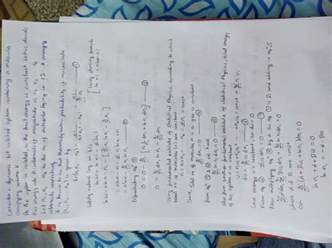 Derive The Boltzmann Distribution From First Principles Maximizing