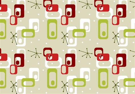 무료 중반 세기 벡터 패턴 3 Ai Uidownload