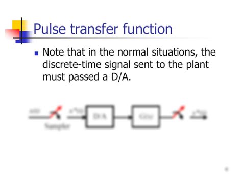 SOLUTION Lecture Pulse Transfer Function Example Studypool