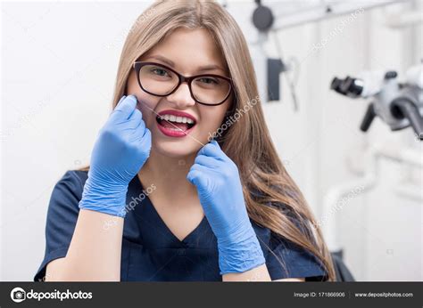 Attractive Female Dentist