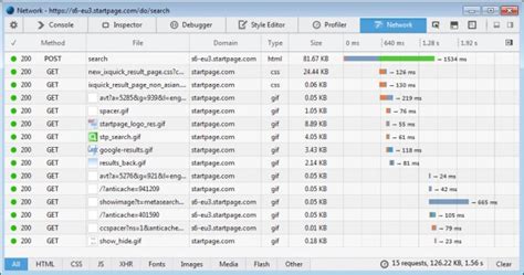 How To Analyze Networking Data With Firefox Ghacks Tech News
