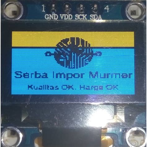 Jual Modul Display Oled I2c 0 96 Inch Shopee Indonesia