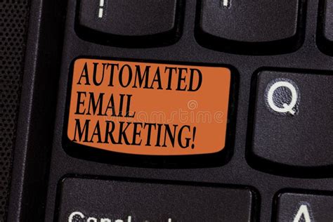 Writing Note Showing Automated Email Marketing Business Photo Showcasing Email Sent
