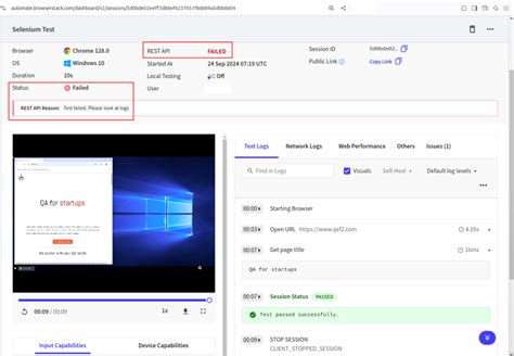 Update BrowserStack Session With Test Run Status Qxf2 BLOG