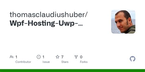 Github Thomasclaudiushuberwpf Hosting Uwp Mapcontrol