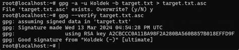 Creating A Digital Signature With Gpg — Step By Step Guide To Secure Data Signing