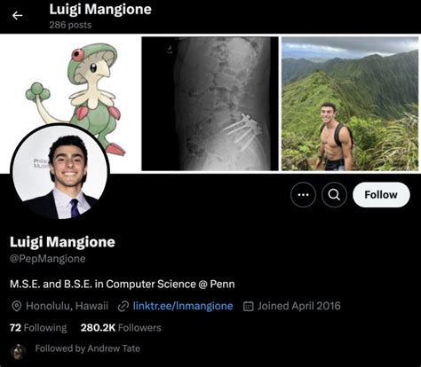 Did Luigi Mangione Leave Clues On His X Account Before Ceos Murder 286 Header Image