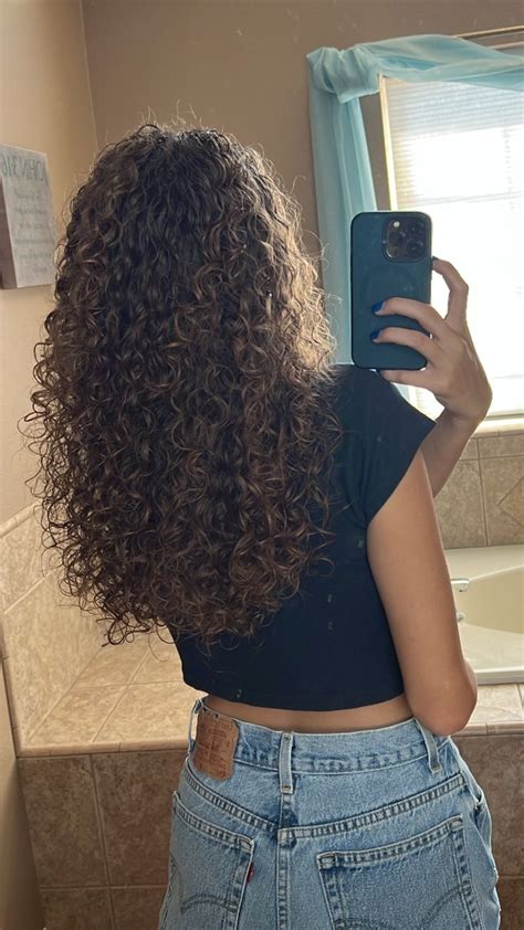 Good Hair Day😇 Permanente Cheveux Mi Long Entretien Des Cheveux