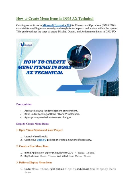 ppt microsoft dynamics 365 online training ax technical d365