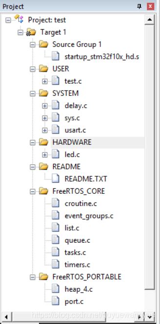 Freertos移植及stm32下基于freertos的程序编写将freertos嵌入式系统移植到stm32中分别在mainc和freertosc文件中编写l Csdn博客