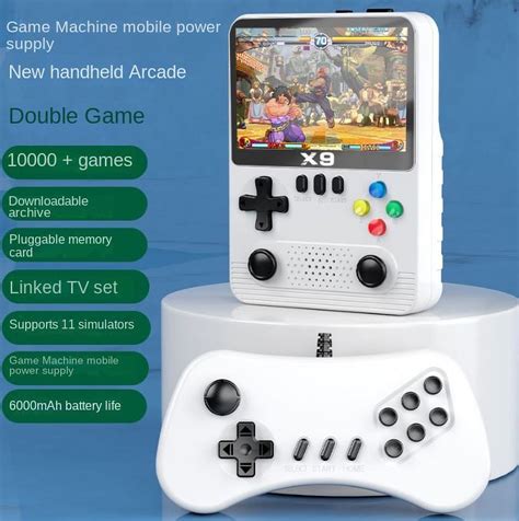 Retro Handheld Game Console 32g Tf Card Preloaded With 10000 Games