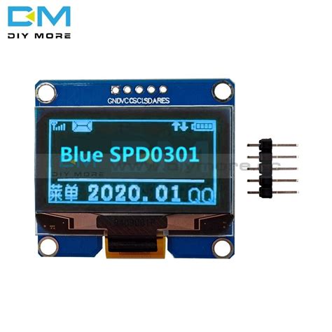 Ips 154 Inch 5pin Oled Screen Display Module White Blue Yellow 128x64