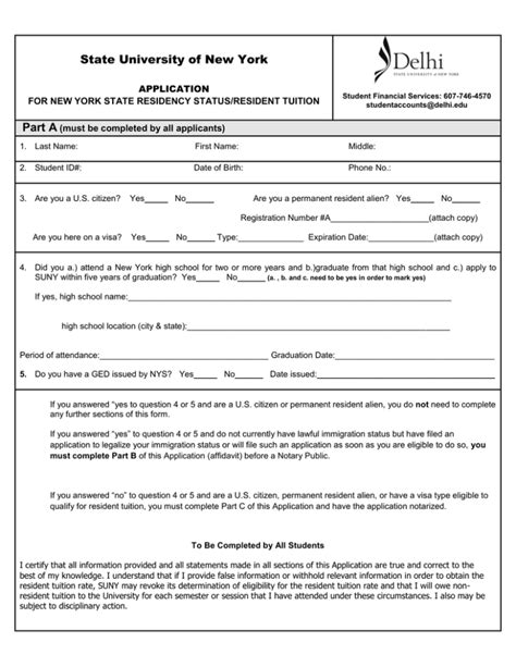 Download A Nys Residency Application
