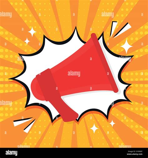 Cinema Movie Background In Pop Art Style Loudspeaker In Comic Speech Bubble Movie Film