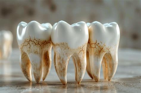 Premium Photo Threedimensional Rendering Of Restored Tooth Enamel