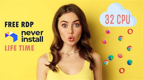 Membuat RDP Gratis Seumur Hidup Di Neverinstall Full Access 32 CPU YouTube