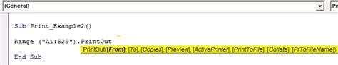 Declaración Impresa De Vba ¿cómo Utilizar Excel Vba Para Imprimir