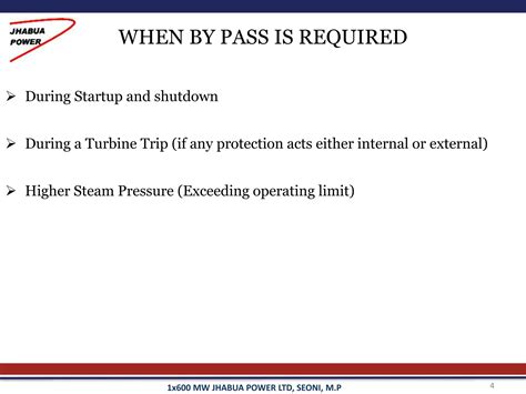 HP LP ByPass System In 600MW Power Plant PPTX