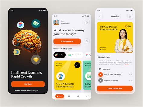 Do Mobile App Ui Ux Design Ui Mockup Wireframe Prototype Ios Android On