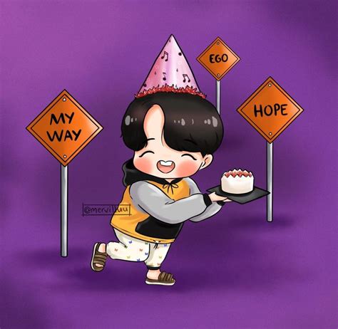 J Hope Chibi Bts Chibi Jhope Chibi Fan Art Hope Drawing Bts