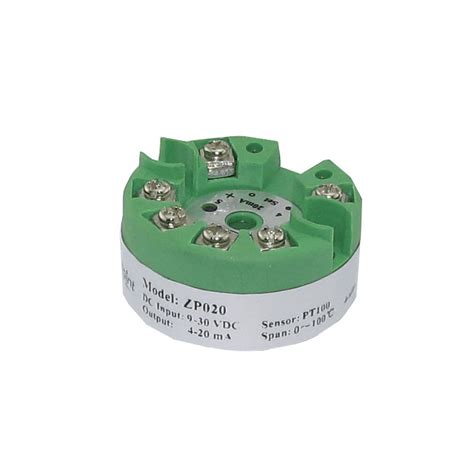 Pt100 Programmable Head Mounted Temperature Transmitter Digital High