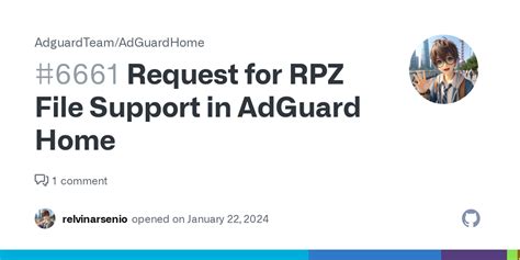Request For Rpz File Support In Adguard Home · Issue 6661 · Adguardteamadguardhome · Github