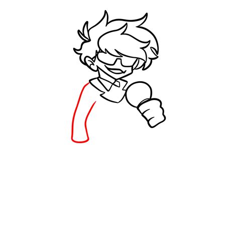 How To Draw EX Bob From FNF Vs Bob And Bosip SketchOk