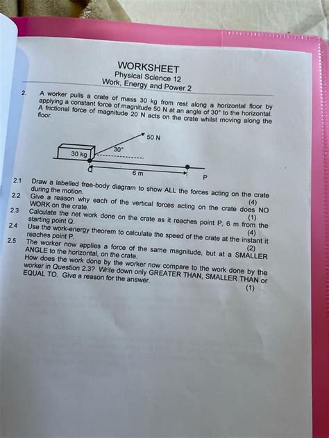 How To Do This Problem Question 2 5 R Physicshelp