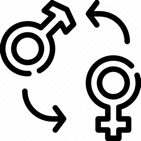 Sex Reassignment Change Shapes And Symbols Gender Icon Download On Iconfinder