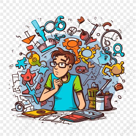 문제 해결 벡터만화상표클립 아트 Png 일러스트 무료 다운로드 Lovepik