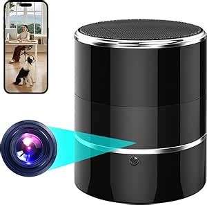Amazon Com Security WiFi Camera In Bluetooth Speaker With Viewing Angle Wireless Security