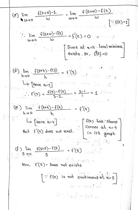 Solved Please Answer 5 Use The Graphs Shown Below And The Function