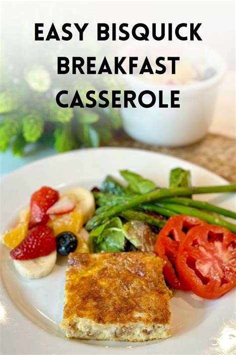 Bisquick Breakfast Casserole With Sausage Artofit
